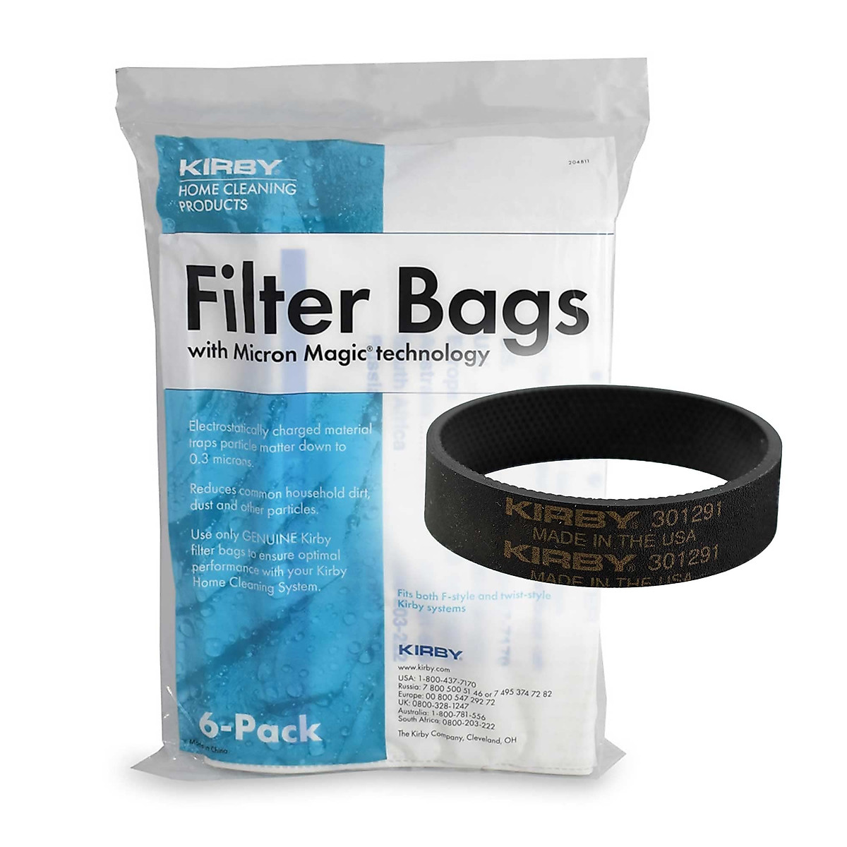 Kirby Vacuum System Filter Bag Mega Bundle Pack