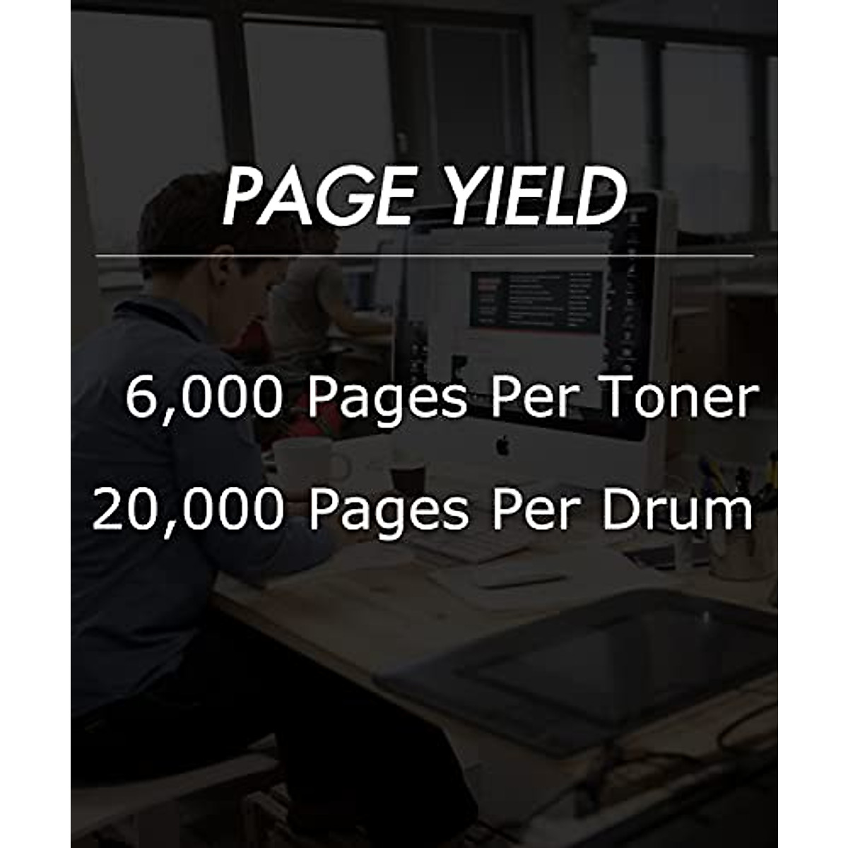 (3 Pack Toner/1 Pack Drum) Green Toner Supply Compatible TN460 DR400 Toner Cartridge Drum Unit Replacement for Brother HL-1240 MFC-8600 MFC-9700 Printer