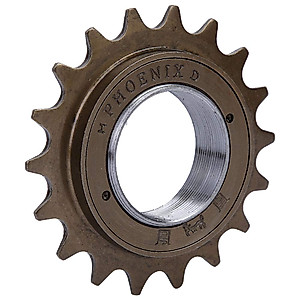 Alomejor Flywheel Sprockets Parts Spoke Chain Wheel Bike Rear Wheel Single Speed Freewheel for Mountain Road Bike
