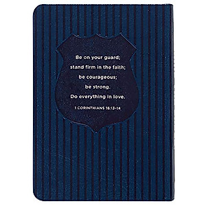 Behind the Badge: 365 Daily Devotions for Law Enforcement (Imitation Leather) – Motivational Devotions for Police Officers or Those Working in Law Enforcement, Perfect Gift for Family and Friends