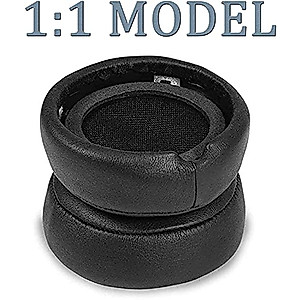 Adhiper Ear Pads Replacement Mixr Earpads Protein PU Leather Ear Cushion is Compatible with Mixr On-Ear Headphones (Black)