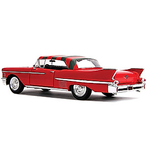 Jada Toys 1:24 Nightmare - '57 Cadillac W/Figure, Red, Standard, 26066