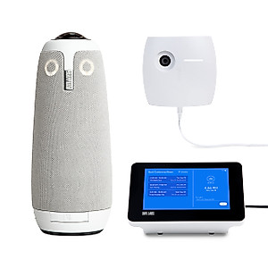 Meeting Owl 3 + Meeting HQ Device + Whiteboard Owl Camera — Intelligent Hybrid Video Conferencing Bundle