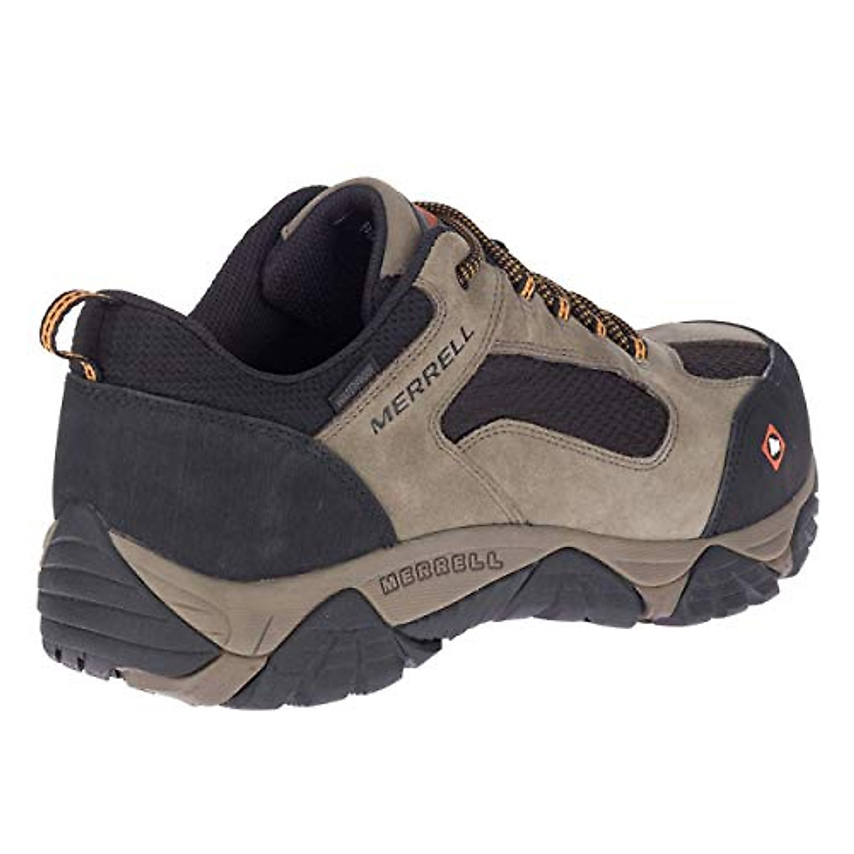 Merrell Work Moab Onset Waterproof Composite Toe Walnut 9.5 W