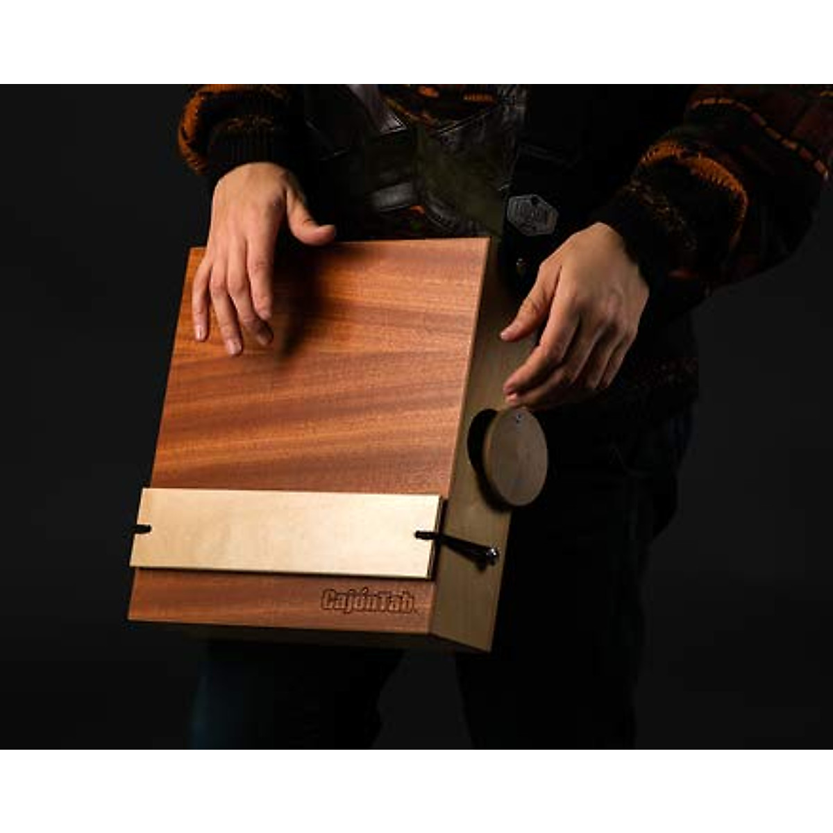 CajonTab Jumbo 12" - Portable cajon drum with external snare