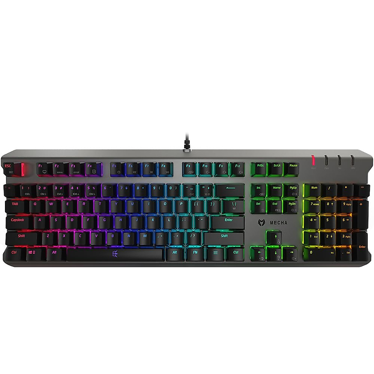 WIZMAX, ZK2 Professional Wired Mechanical Gaming Keyboard
