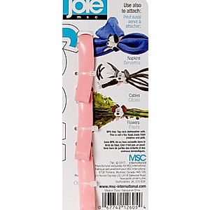 MSC International Silicone Joie Woof Bag Ties, White