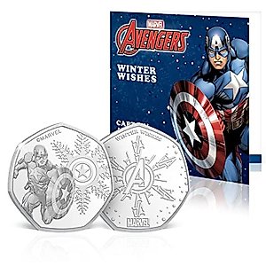 Marvel - Winter Wishes. Captain America Coin in Blister