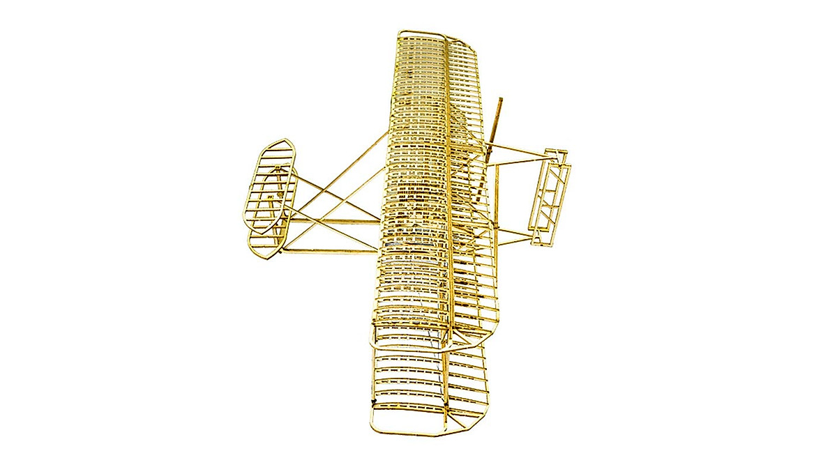 Build Your Own Wright Brothers Flyer Wooden Model Kit | DIY Aviation Puzzle