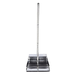 Dust Pans with Handle, Stainless Steel Dustpan Cleaning Tool, for Lobby, Garage, Home and Yard (30.34X10.02 in)