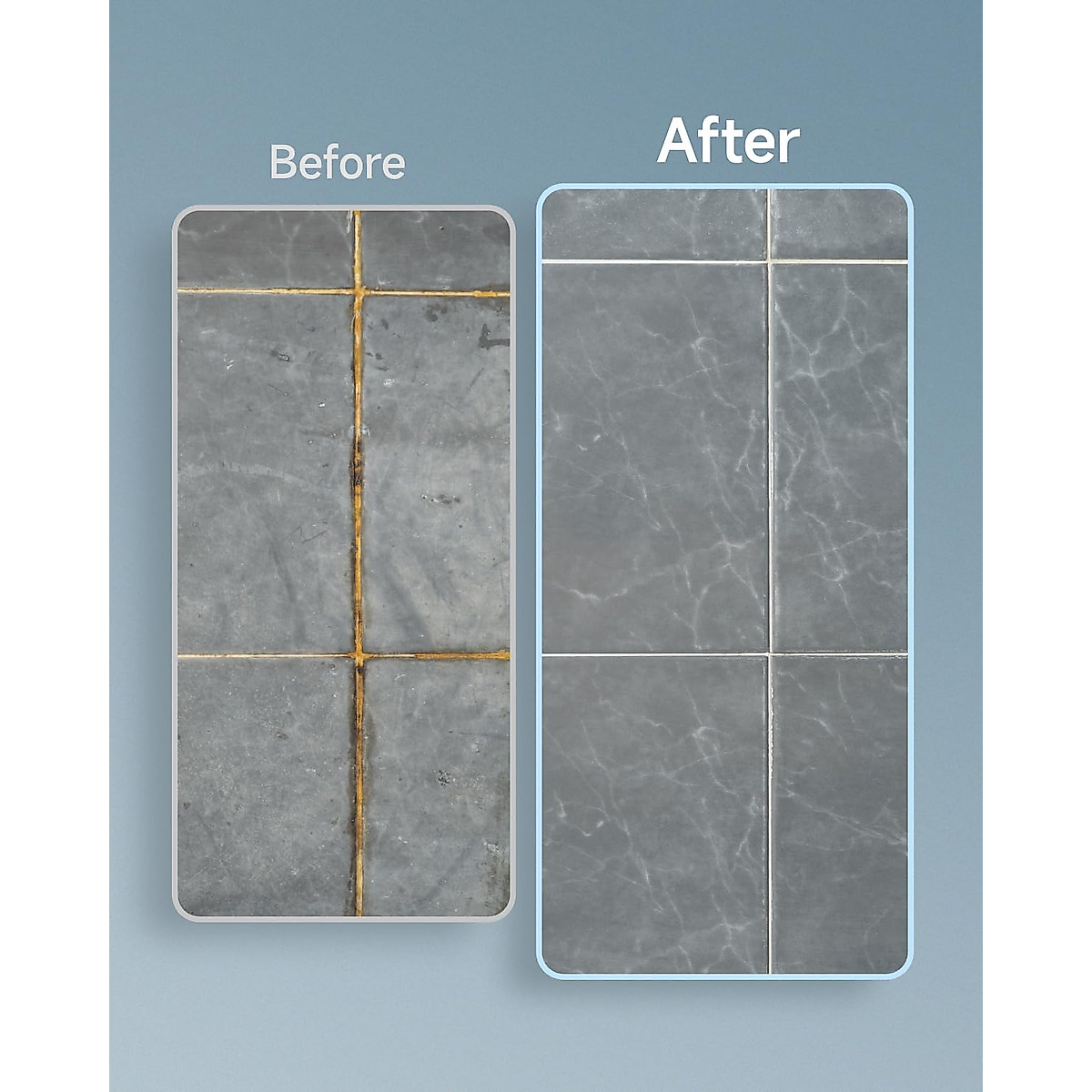 EVOHONOUR Caulking Tool Kit, Stainless Steel Caulk Remover Tool, 4 in 1 Caulk Tool for Bathroom, Kitchen, Floor, Window, Sink Joint, Frames Seal