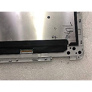 JYLTK New Genuine 12.5" FHD (1920x1080) LCD Screen LED Display + Touch Digitizer + Bezel Frame Assembly for Asus Chromebook Flip c302 C302CA