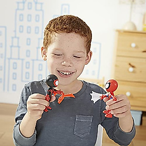 Spidey and His Amazing Friends 3 Pack, 4-Inch Scale Action Figures, Includes 3 Figures and 3 Accessories, Ages 3 And Up, Frustration Free Packaging (Amazon Exclusive)