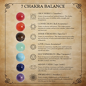 7 Chakra Stones Bracelets, 2pcs Handmade Natural Carnelian Crystal Adjustable Bracelet with Wish Card - Braided Beaded Rainbow LGBTQ Bracelet Healing Anxiety Jewelry Set Yoga Reiki Gift