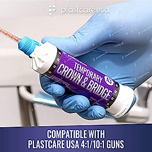 Dental Temporary Crown & Bridge 10:1 (Shade A2) Material Dental (1 Cartridge)