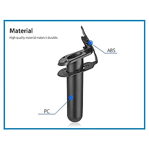 L-SHISM Hardware Nylon Fishing Tackle Accessory Tool Fishing Rod Rack Holder Tackle with Cap Cover Gasket for Kayak Boat Canoe 38mm for Marine Boat (Color : 1pcs)