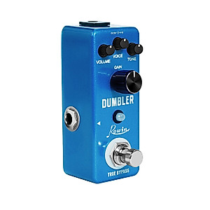 Rowin Analog Dumbler Guitar Effect Pedal with 9V DC 1A Pedal Power Supply