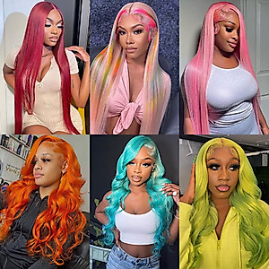 MYDIVA 613 Lace Front Wig Human Hair Straight 13x4 Blonde Lace Front Wigs Human Hair 180% Density 613 HD Lace Frontal Wig 20 inch Blonde Glueless Wigs Human Hair Pre Plucked