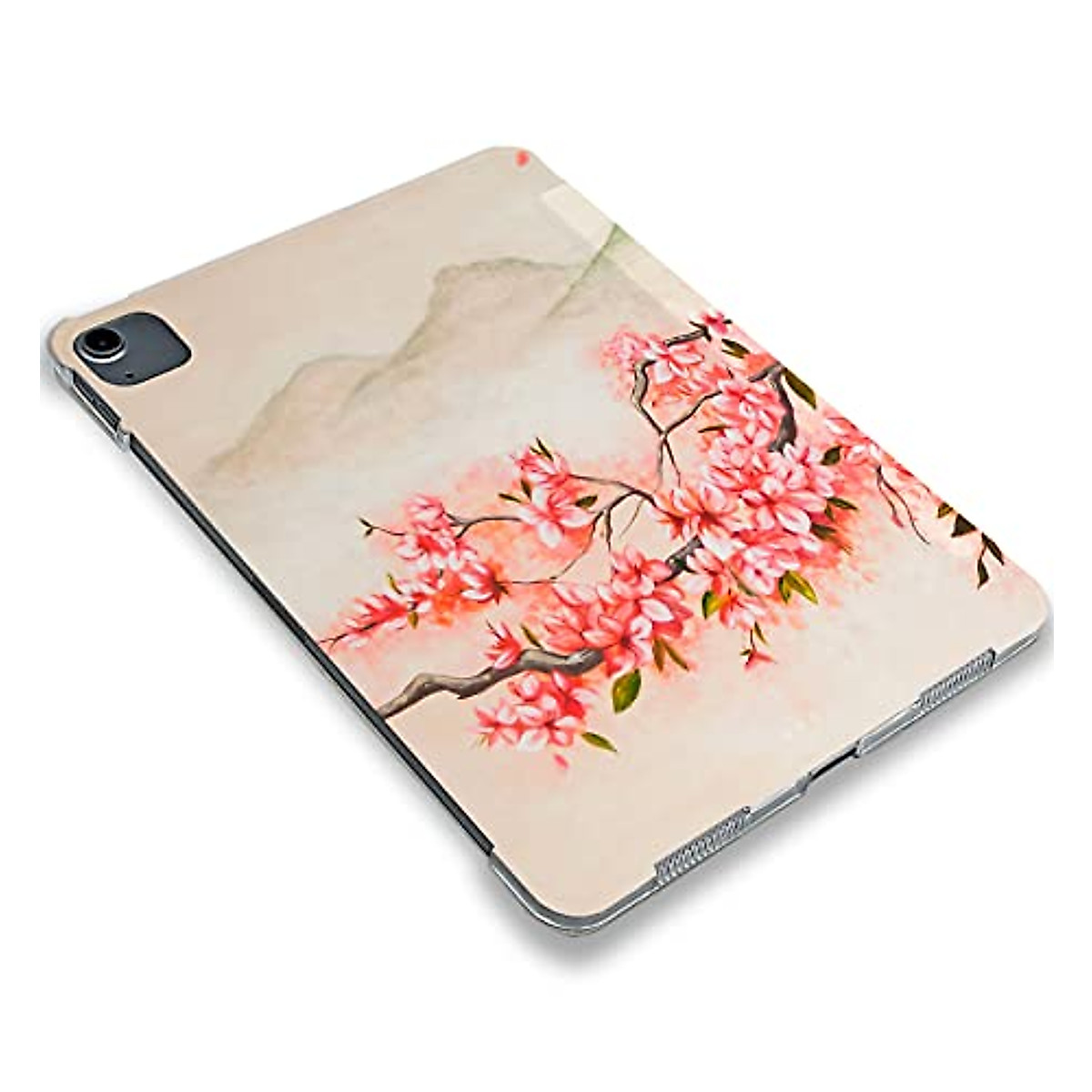 Kawaii Pink Cherry Blossom case Compatible with iPad Mini Air Pro 7.9 8.3 9.7 10.2 10.9 11 12.9 inch Pattern Cover New 2022 2021 Trifold Stand 3 4 5 6 7 8 9 Generation 183 (11" Pro 1/2/3 gen)