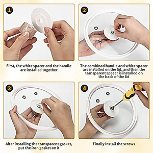 ENCOFT Electric Hot Pot with Steamer for cooking, 1.5L Stainless Steel Ramen Cooker, Shabu Shabu Hot Pot, Multifunctional Cooking Pot with Overheating Protection for Stew (1.5L)