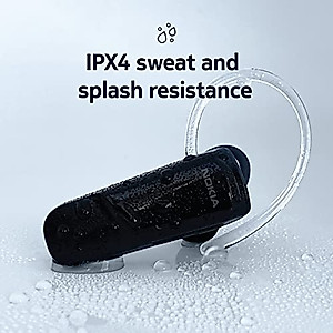 Nokia Clarity Solo Bud+ SB-501 – Dual Mic in-Ear Wireless Handsfree Bluetooth Headset - IPX4 Water Resistant Design, 6-Hour Playtime, Environmental Noise Cancellation with Clear Voice Capture