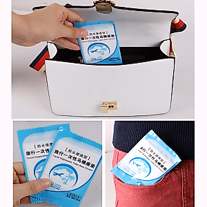 linmin 50 pcs Portable Pregnant Woman Toilet seat Travel Hotel Toilet seat Cover, Household Hygiene WC Individual Packaging Toilet Seat Cover