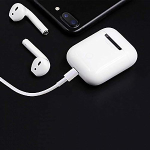 Tobysome Replacement Charging Charger Power Supply Cable Short Lightning Cords Compatible with iPhone/Airpods Earphone/Wireless in-Ear Headphone Earphone and Pill+ Speakers