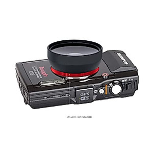 Wide Angle Lens for Olympus TG-6, TG-5, TG-4, TG-3, TG-2, TG-1 (Includes Adapter)