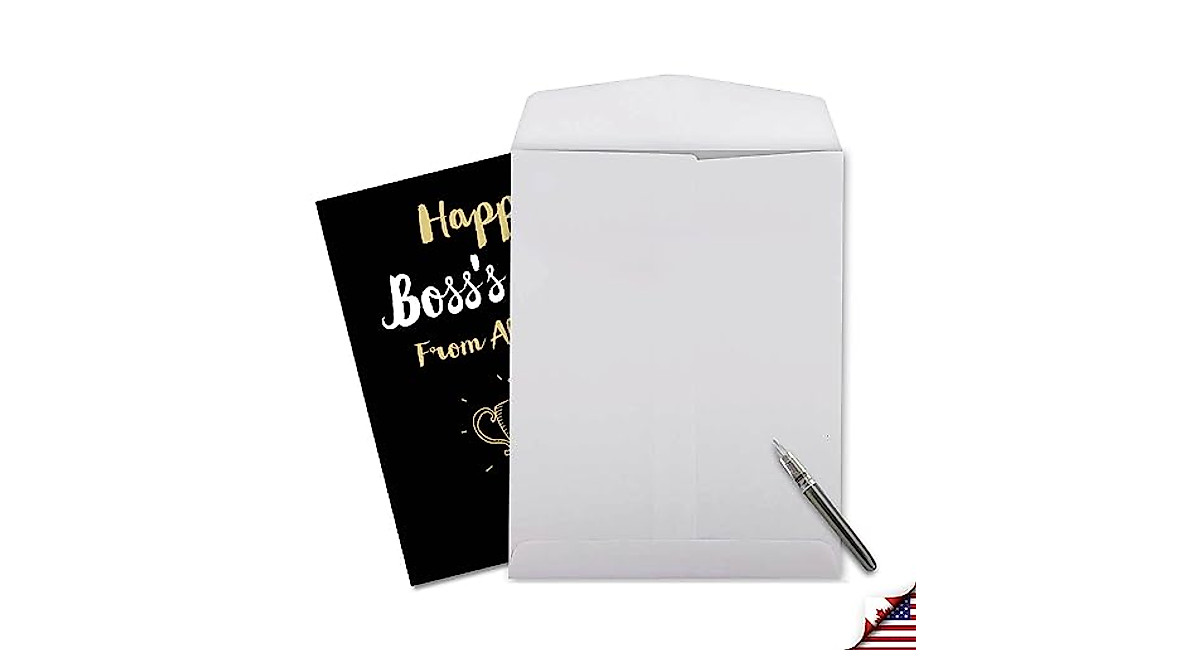 NobleWorks Jumbo Greeting Card for Boss - Happy Boss's Day