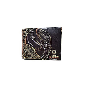 Junxi Superhero character PVC bifold wallet，Primary and middle school students' Student trend wallet