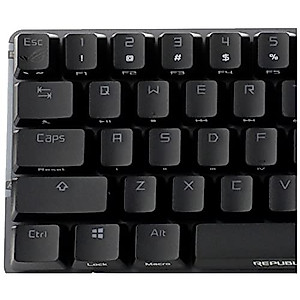 ASUS ROG Falchion Wireless 65% Mechanical Gaming Keyboard | 68 Keys, Aura Sync RGB, Extended Battery Life, Interactive Touch Panel, PBT Keycaps, Cherry MX Red Switches, Keyboard Cover Case