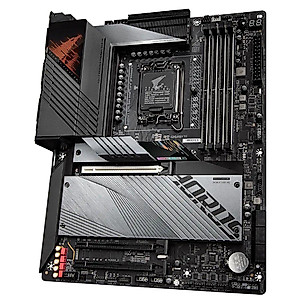 Gigabyte Z690 AORUS ULTRA ATX Motherboard - Supports 12th Gen Intel Core Processors (LGA 1700), 16+1+2 Digital VRM, DDR5-6200(OC) Memory, Fully Covered Thermal Design, 4x PCIe 4.0 M.2 & WIFI6 802.11ax