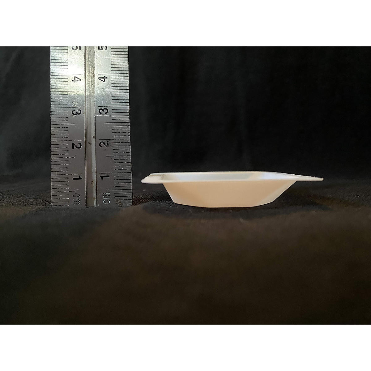 Standard Weighing Boats, W-S46-WH-50, 46mm, Small, White, Pack of 50