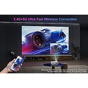 Native 1080P Portable Projector