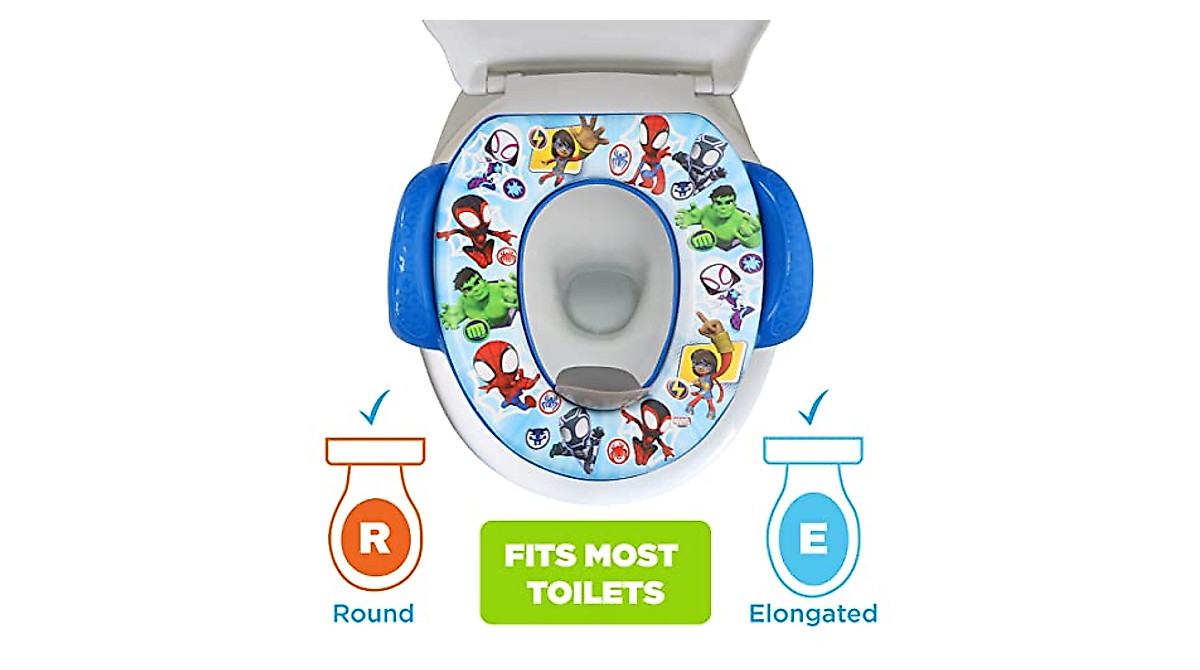 Potty Training Set with Spidey Characters - 2 Pieces