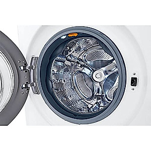 LG WKEX200HWA Compact 2 in 1 Laundry and Dryer Combo 27 Inch Washing machine 6 cycles, Laundry Center, Energy Star Certified, Washtower, Wrinkle Free, Wifi and Turbosteam technology with sensor for house and apartment in white