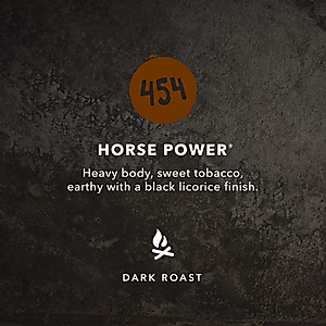 Kicking Horse Coffee, 454 Horse Power, Dark Roast, Whole Bean, 2.2 lb