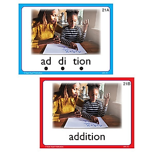 Super Duper Publications | Syllable Practice Fun Deck Flash Cards | Educational Learning Resource for Children