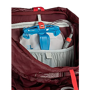 Osprey Aura AG LT 65L Women's Backpacking Backpack, Koseret/Darjeeling Spring Green, WM/L