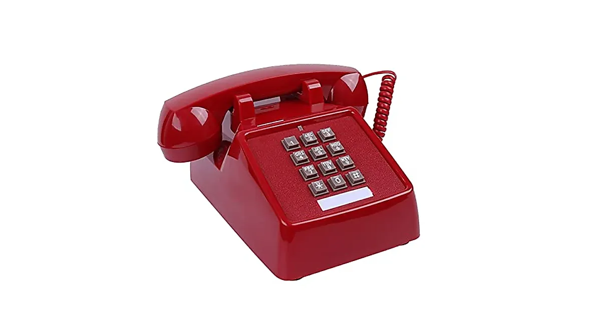 Benotek Retro Landline Phone for Seniors - Loud & Reliable