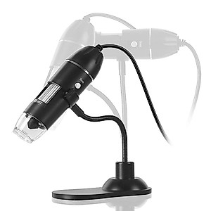 Meichoon Bendable Digital Microscope 1000X Electronic Handheld Portable Mini USB Microscope Magnification Camera with 8 LED HD Lights, NB05