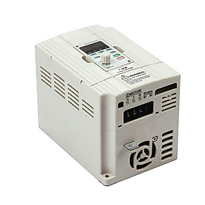 LAPOND Single Phase to 3 Phase Converter, 2.2KW 3HP VFD 220V 10A Output Variable Frequency Drive Vector Control Inverter for Spindle Motor CNC Speed Control,SVD-ES Series