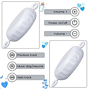 Baby Crib Mobile, Nursery Mobile for Crib with Music Motor Spinner, Musical Crib Toys for Infants 0-6 Months Girls and Boys, Crib Mount Mobiles with 36 lullabies, Gray