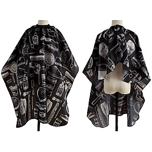 Hedume 6 Pack Waterproof Salon Cape, Professional Hair Salon Cutting Cape, Hairdressing Cape for Hair Cutting, Dyeing, Perming, Hair Mask, Hair Care