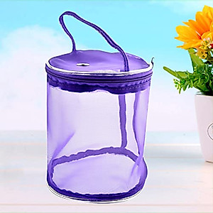 Ciieeo Travel Accessories Travel Tote Bags Yarn Storage Case Empty Mesh Yarn Bags Round Mesh Storage Bag Accessories Storage Tote Bags for Storing Travel Tote Bag Travel Tote Bags