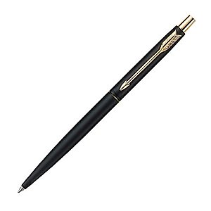 Parker Classic Matte Black Gold Trim Ball Pen
