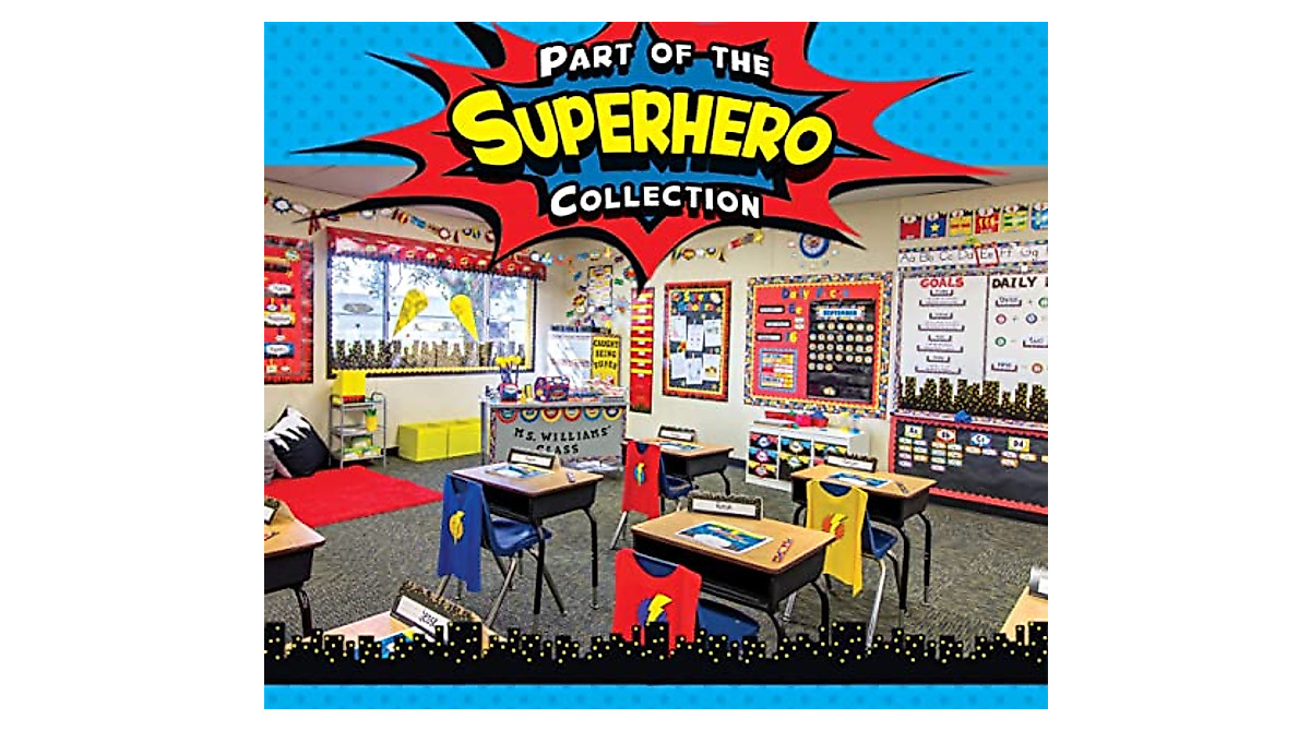 Superhero Computer Paper for School Spirit - 50 Sheets