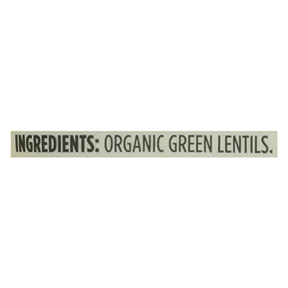365 by Whole Foods Market, Organic Green Lentils, 16 Ounce