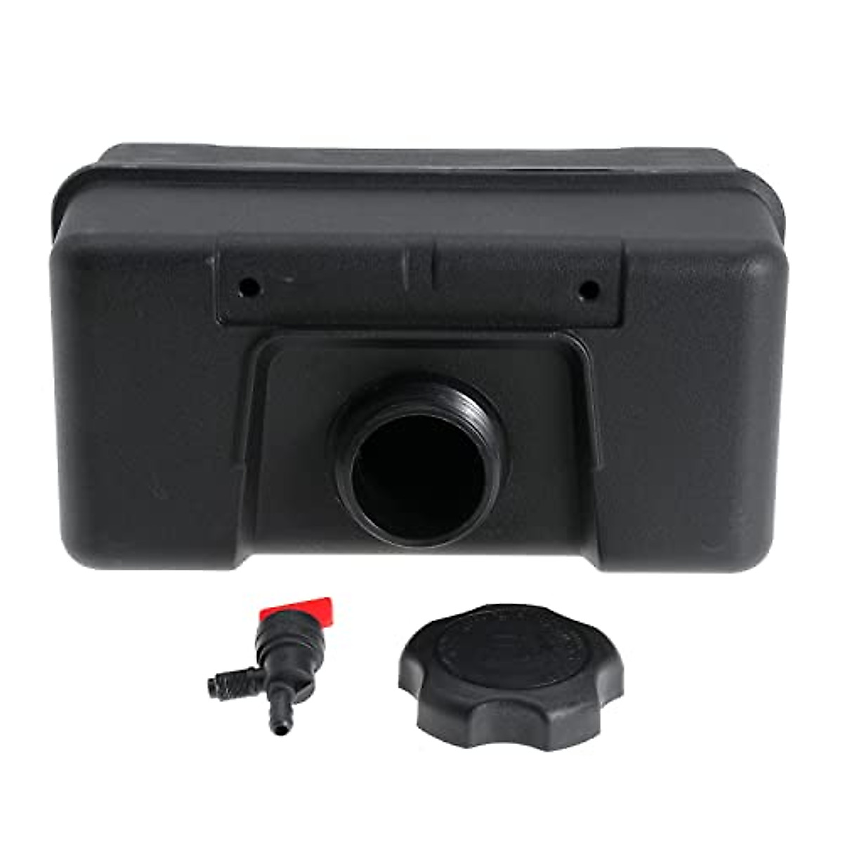 Replacement 691993 Fuel Tank for Briggs and Stratton for Troy-Bilt for Garden Way Chipper Shredder 4-quart Gas Tank with Cap and Shut Off Valve