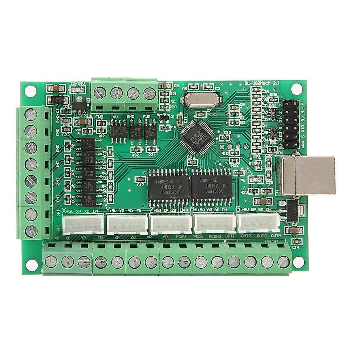 USB MACH3 Control Card, CNC MACH3 USB Interface Board Engraving Machine CNC Control Card USB Interface Board